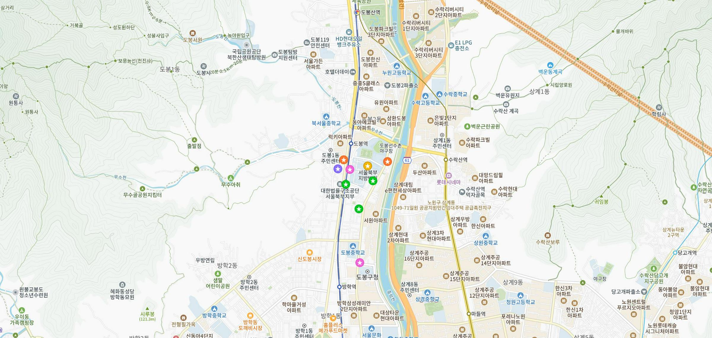 서울 법원지도 | 로웨이브 Lawwave